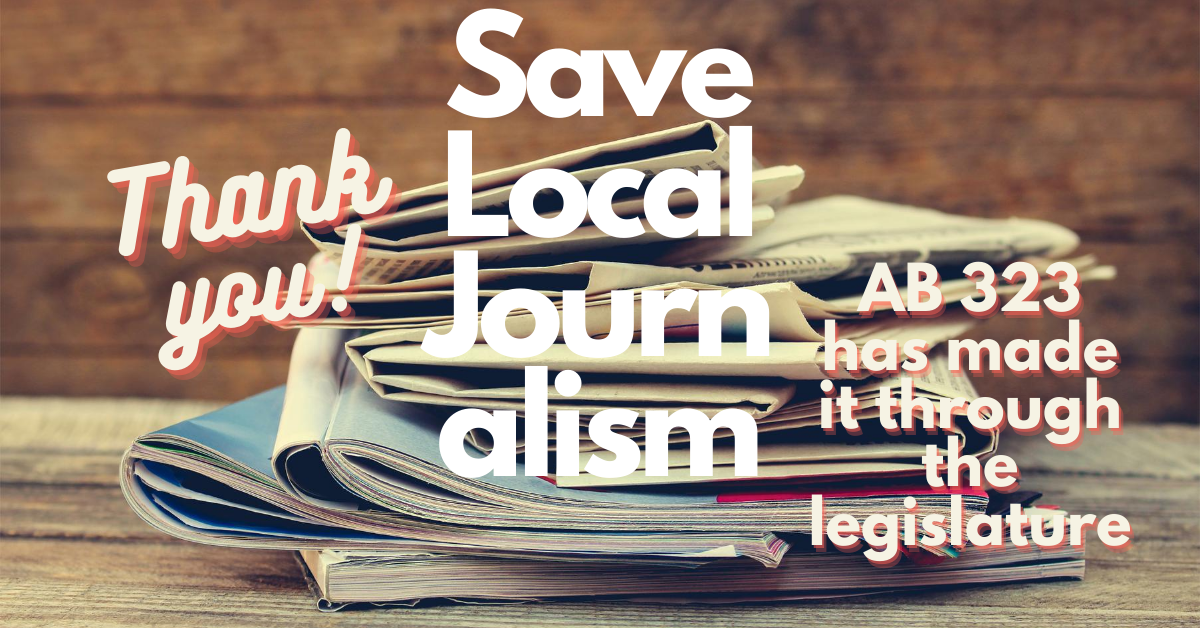 Help Us Save Local News Journalism