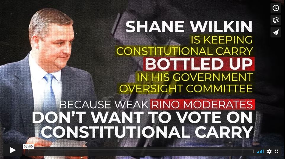 Email Wilkin: Pass Constitutional Carry NOW!