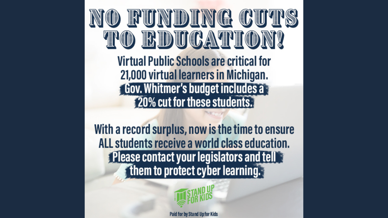 No Funding Cuts to Education!