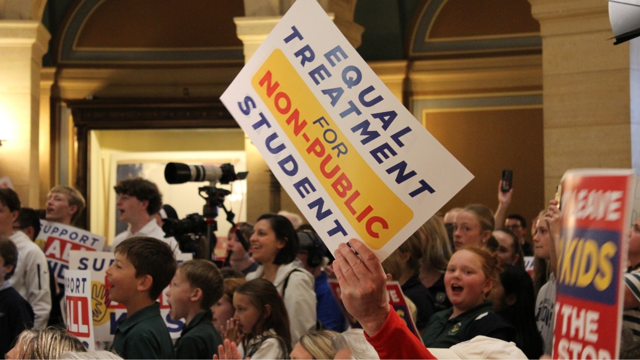 Nonpublic Pupil Aid at Risk in Special Session